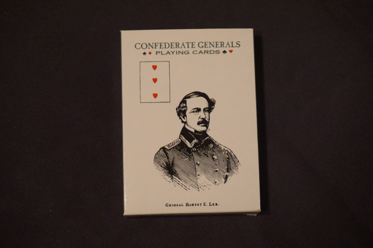 Confederate Generals Playing Card Deck
