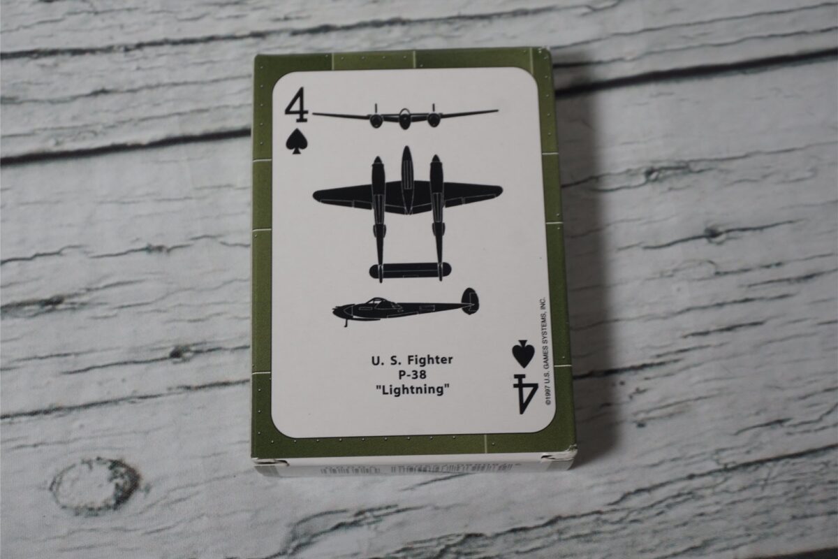 Airplane Spotter World War 2 Playing Cards