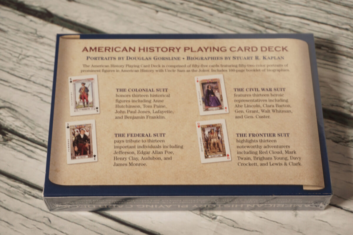American History Playing Card Deck