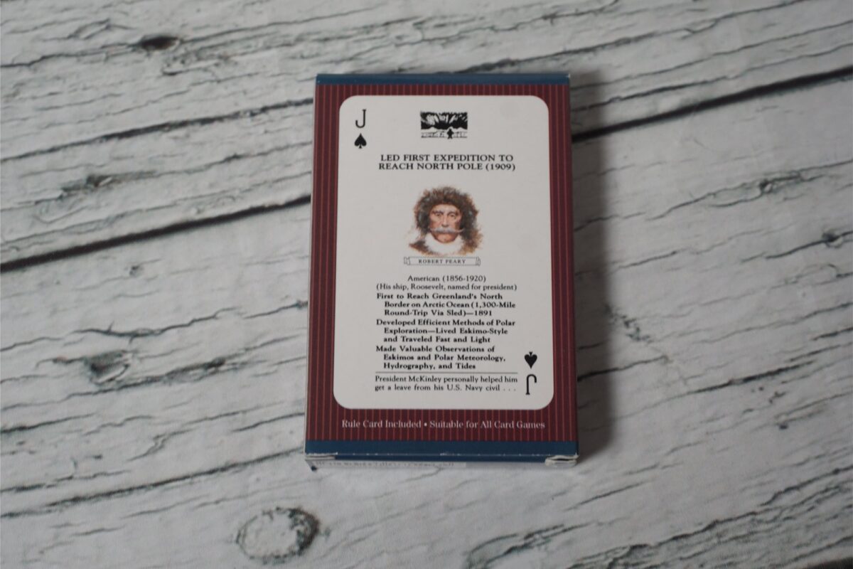 Explorers of the World Playing Cards