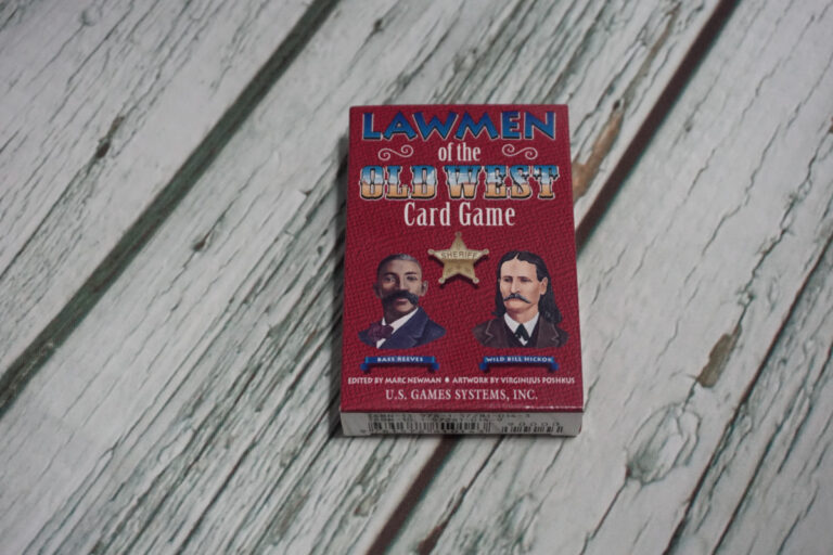 Lawmen of the Old West Playing Card Game