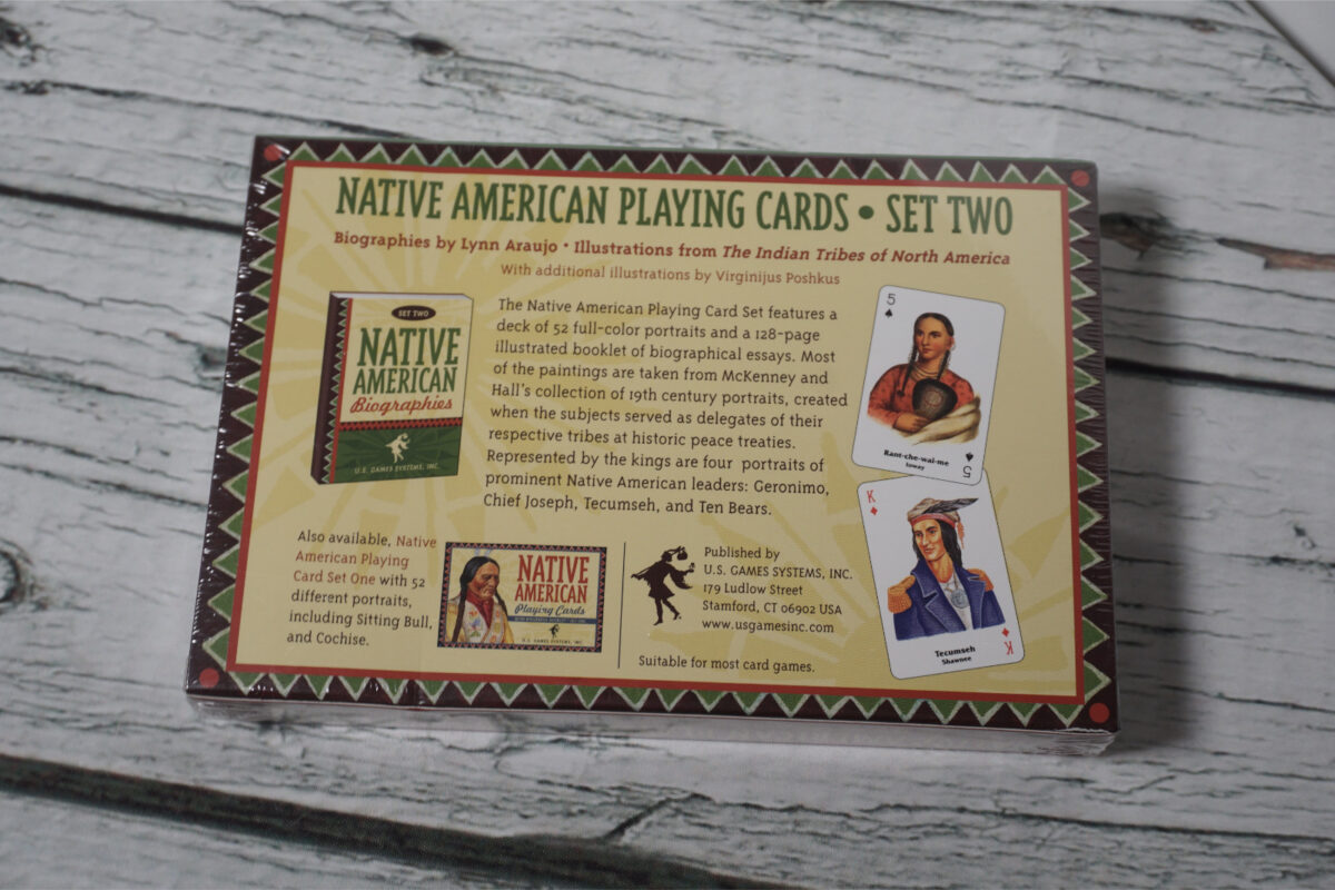 Native American Playing Cards, Set Two